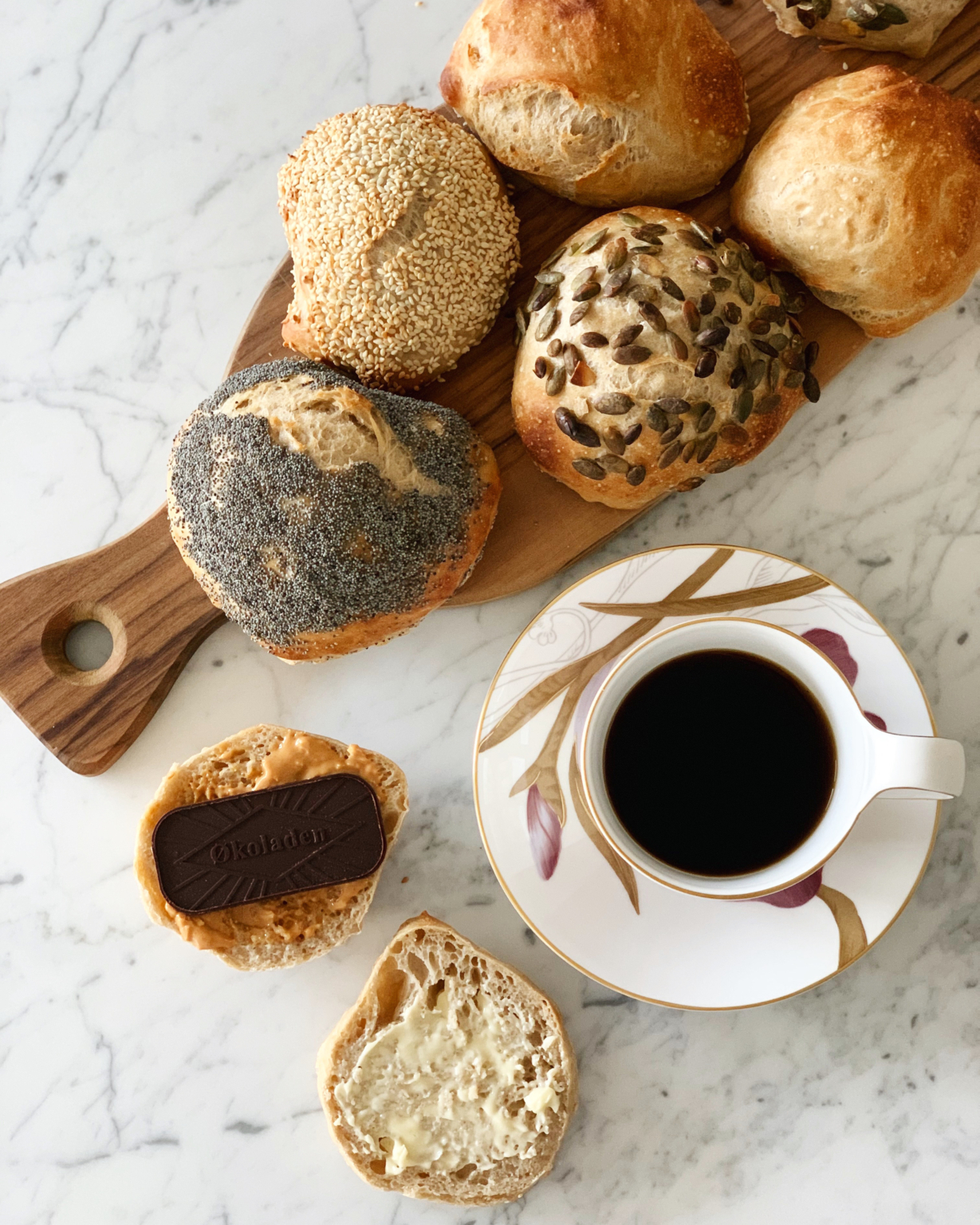 De bedste koldhævede boller med ølandshvede